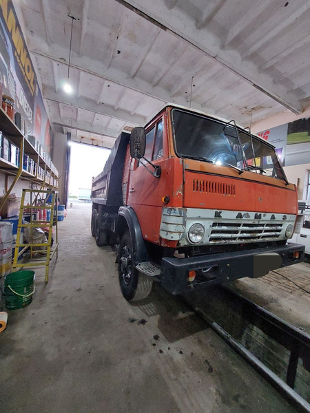 Kamaz samosval ishlatishga tayyor