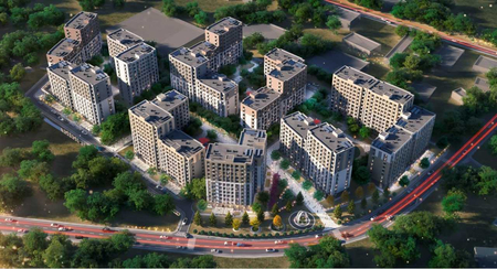 NRG компанияси томонидан курилган ZAMON турар жой мажмуаси
