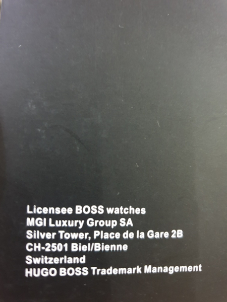 Hugo BOSS watches