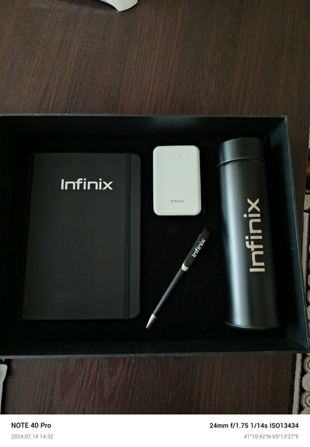 infinix note 40 pro , green, 24/256
