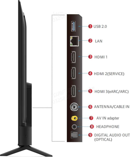 Телевизор TCL 4K/UHD/HDR10  P635 43/50/55/65/75 p745/c745 +3000 канал