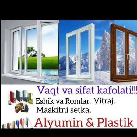 Akfa imzo ekopen termo eshik va romlari