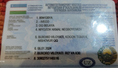 Iveco sotiladi holati ajoyib