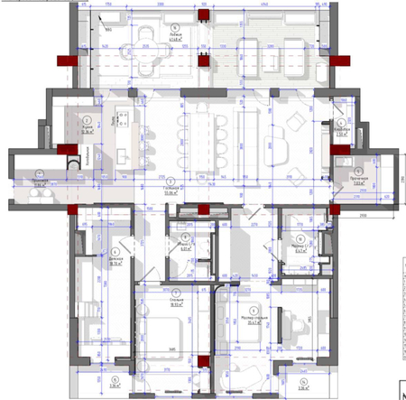 Продам квартиру 5/12/16/240м2 ЖК Кислород Улица Бабура Seoul mun NEXT
