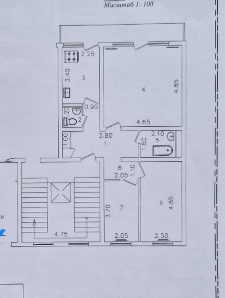 Мирзо Улугбекский р-он Ттз-4  3/8/9  74м²