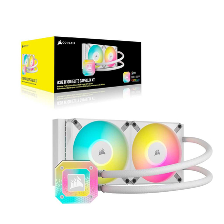 !Жд.охлад.Corsair iCUE H100i  ELITE CAPELLIX XT WHITE 240mm|Цена с НДС