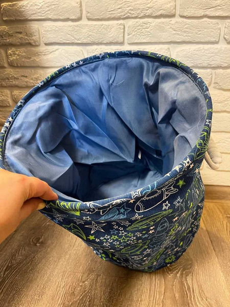 Большие складные корзины для игрушек