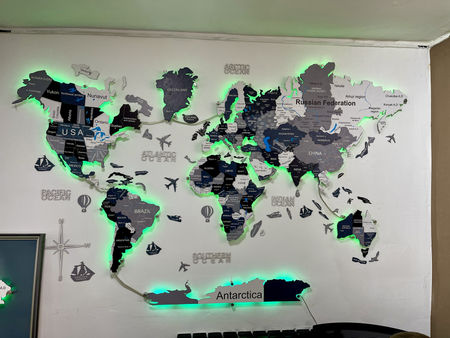 2D/3D/LED Карты Мира