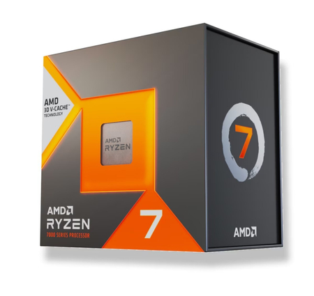 AMD Ryzen 7 7800X3D Box + 2 лицензионные игры