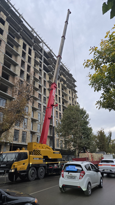Автокран сотилади Sany 75 тон