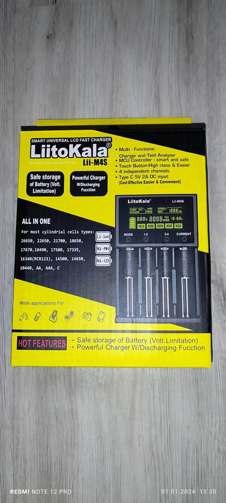 Liito kala M4S 18650