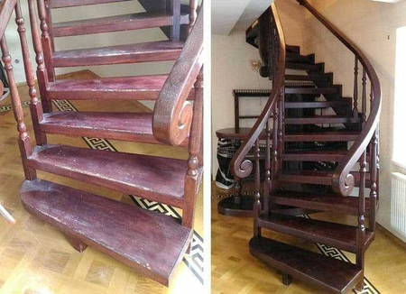 Реставрация мебели и лестниц дверей с гарантией