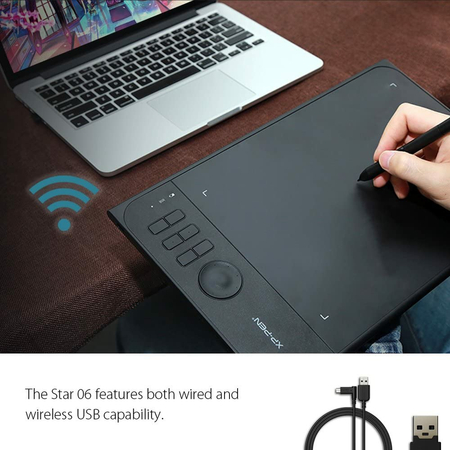 Абсолютно новый, запечатанный графический планшет XP-PEN Star06Wireles