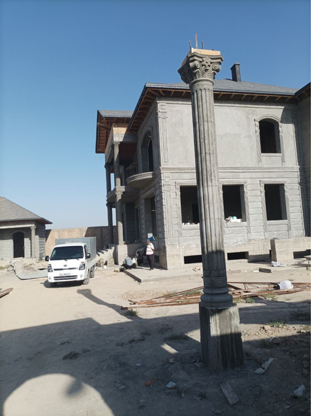 Rim ustunlari quyish xizmati