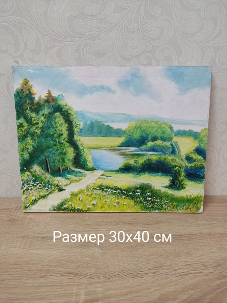 Картины маслом. Цена за 1 шт.