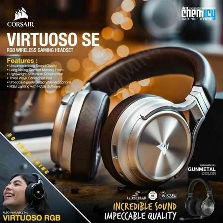 СКИДКА! Corsair VIRTUOSO SE Wireless Наушники/Гарнитура