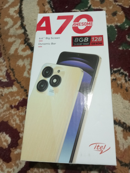 Itel a70 8gb128 xotira