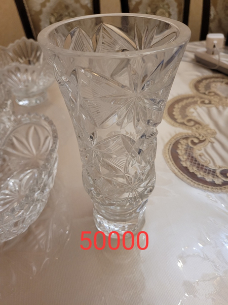 Хрустальные вазы
