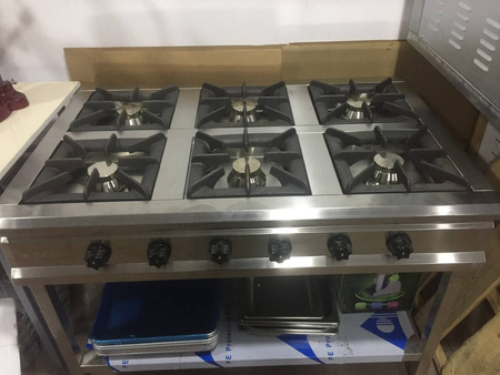 Газ плита 6 камфорка