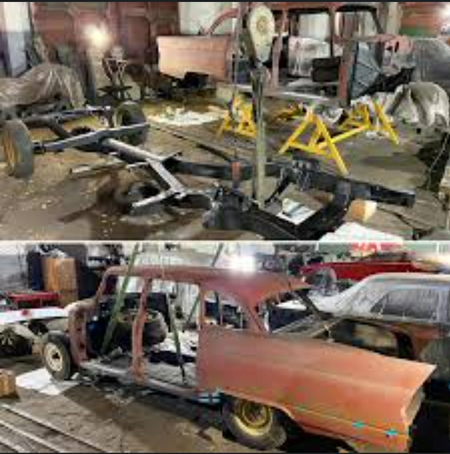Кузов газ 13 Чайка.
