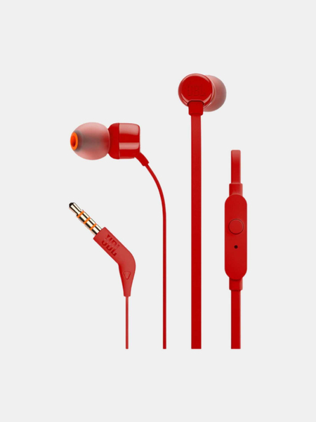 Наушники проводные JBL TUNE 110, наушники затычки внутриканальные