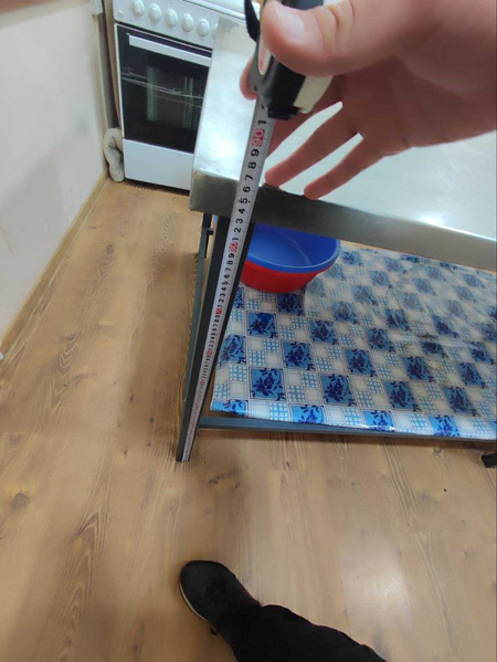 Стол разделочный железный