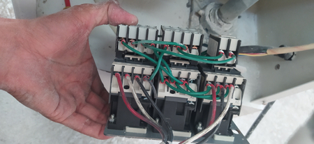 Obmotka motor (elektr chast shit+Kip aftomatika) tekshirib obketamiz