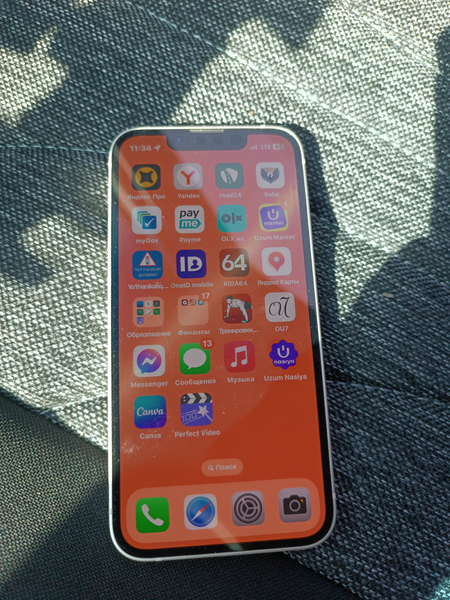 iPhone 13 mini 128 gb region LL/A holati idiyal umuman qirilgan joyi y