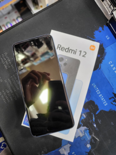 Redmi 12 sky blue 4GB ram 128 GB rom