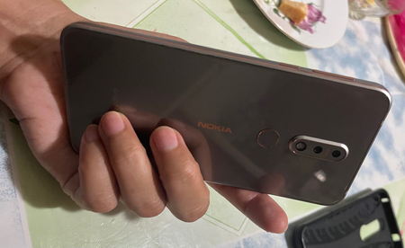 Продается Nokia 7.1, с чехлом, состояние хорошее