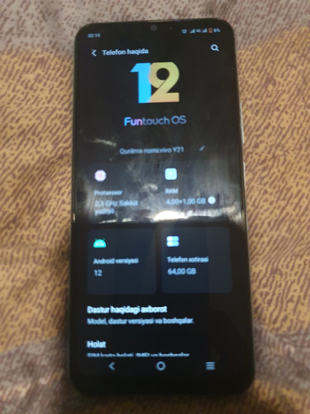 Vivo y 21 srochna