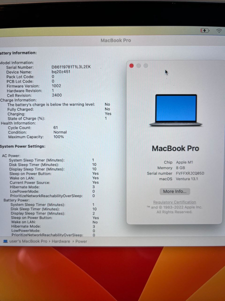 MacBook pro M1 tezda sotiladi.