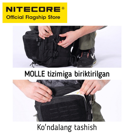NITECORE sumkasi Bepul yetkazish