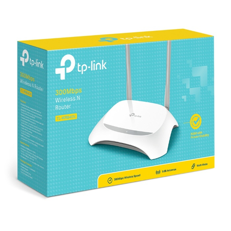 TP LINK Wi-Fi роутер N300 TL-WR840N, 4 в 1 asartiment est