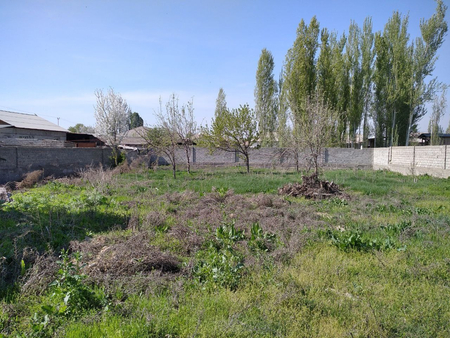 Продаётся Участок 
Ташкент Область
Юкори-Чирчикский район
Барданкол По