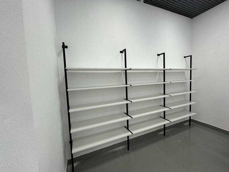 Прилавки, стеллажи, витрины для магазинов на заказ.