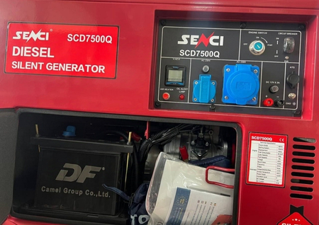 Dizelniy generator SENCI CAMEO divijok, 6KWT, дизельный генератор движ
