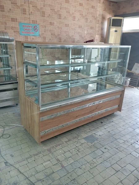 Витрина холодильник для продуктов питания и для шашлыка