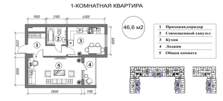 Продажа новостройки Бизнес класса 1/13/13 метро яшнабад ID:DM140