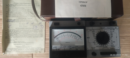 Тестер 43101 СССР.
