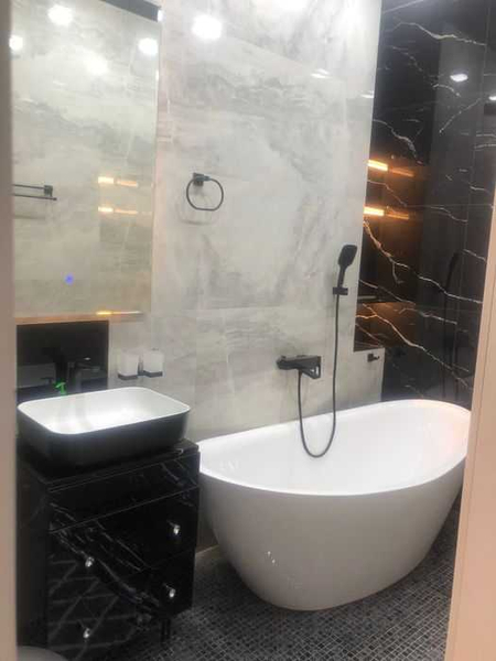 New building C-1 Eco park 3 room 2 bed 1 livingroom oposite Bibigon