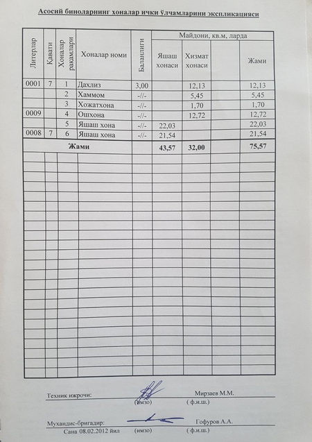 Продается двухкомнатная квартира в новостройке на Юнусабаде, 9 квартал