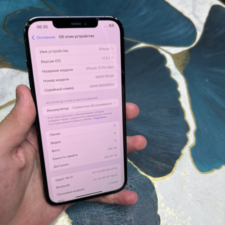 iphone 12pro Max blue America 128gb 71%Sotiald !