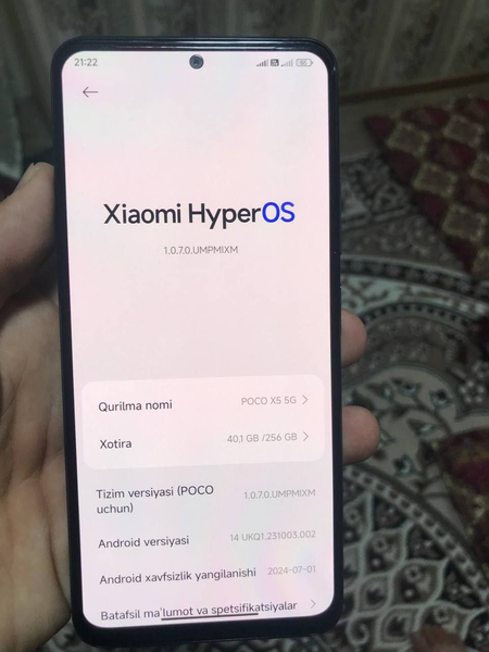 Poco x5 5G ideal