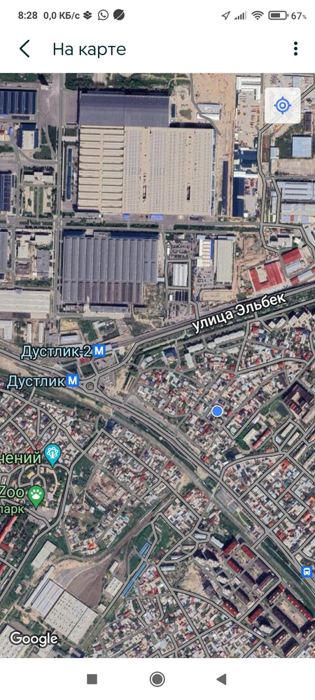Продам 2 комнатный дом в яшнабадском районе 5 минутах от метро Дустлик