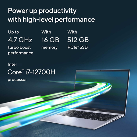Asus i7-12700H/16GB DDR4/512GB SSD M.2/15.6 FHD WV (IPS)