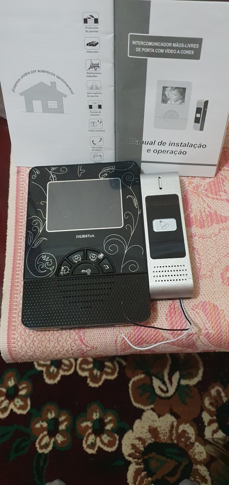 Цветной видеодамафон Sigmatek VDP-100