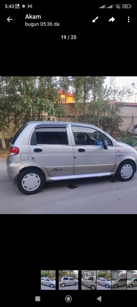 Matiz best 2013 bezrasxod