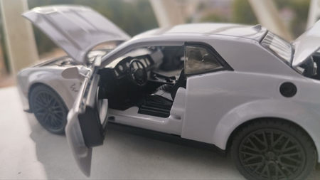 Metallic car Dodge