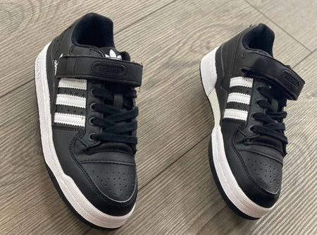 Adidas 100%оригинал кожанные 37-37,5 размера,